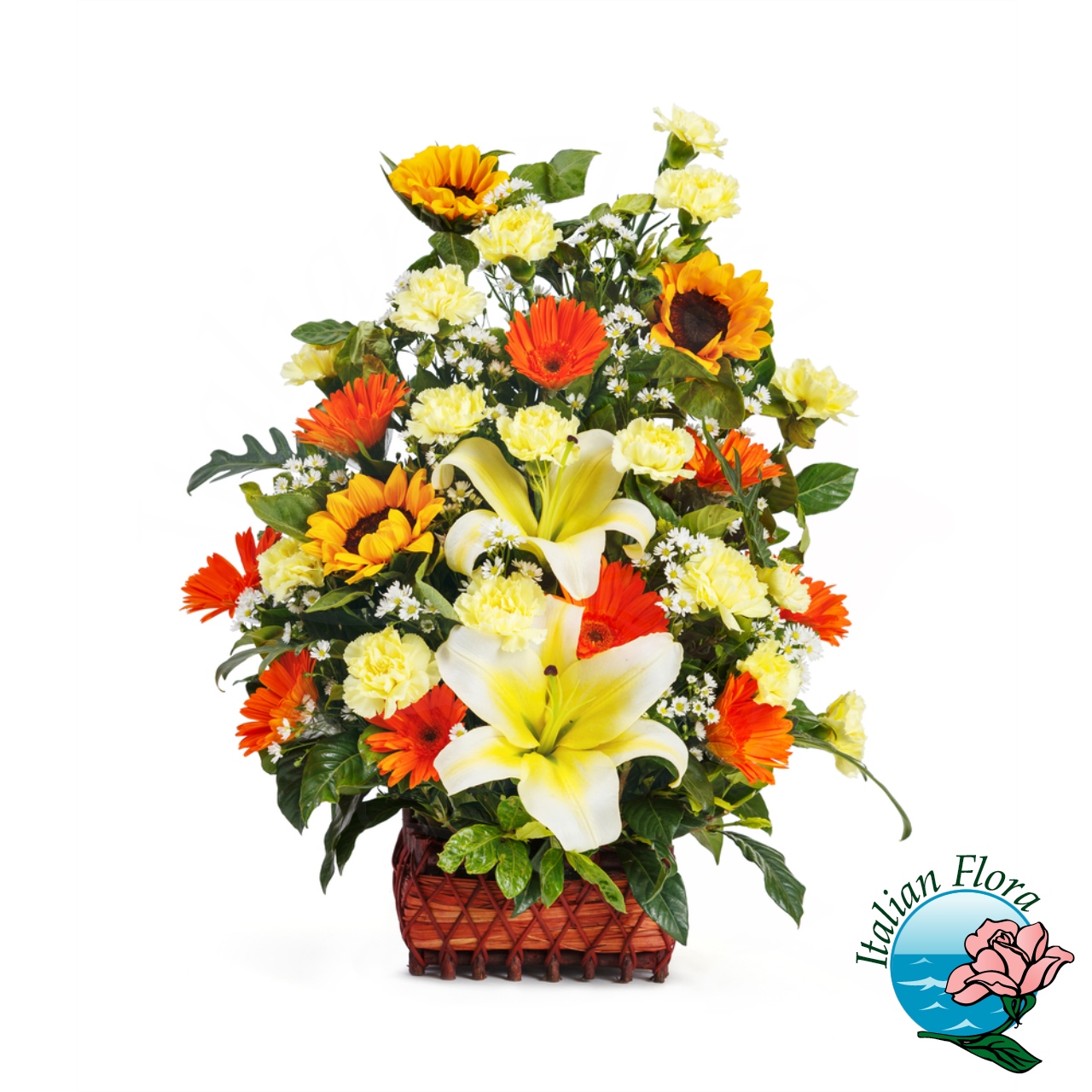 Ghirlande Di Fiori Funebri A Forma Di Cuore